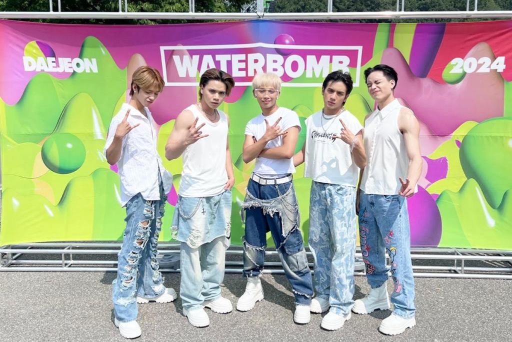 PLUUS is first P-POP boy group to perform at Waterbomb Festival, drops ...