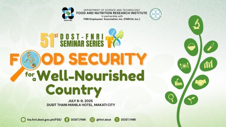 DOST-FNRI Pushes Science-Backed Solutions to Food Insecurity