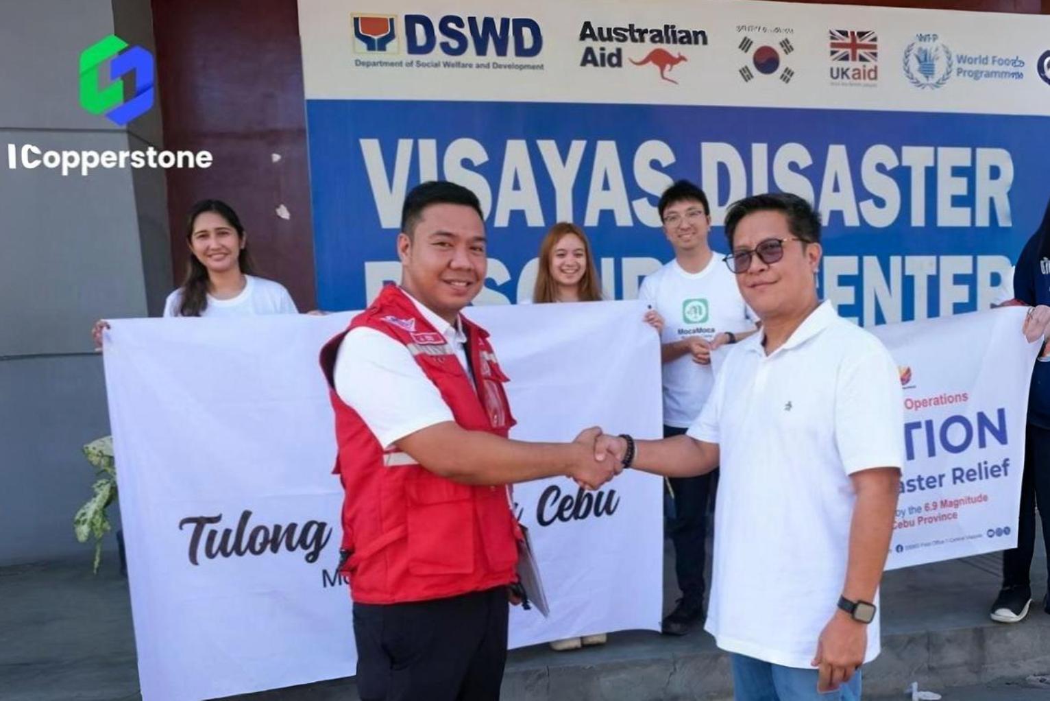 MocaMoca by Copperstone Lending Inc. extends help to Cebu earthquake ...