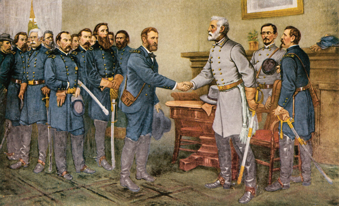 Today in History: April 9, Robert E. Lee surrenders to Ulysses S. Grant ...