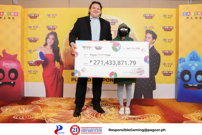 Casino Plus awards P271M jackpot, reinforces responsible gaming | BMPlus